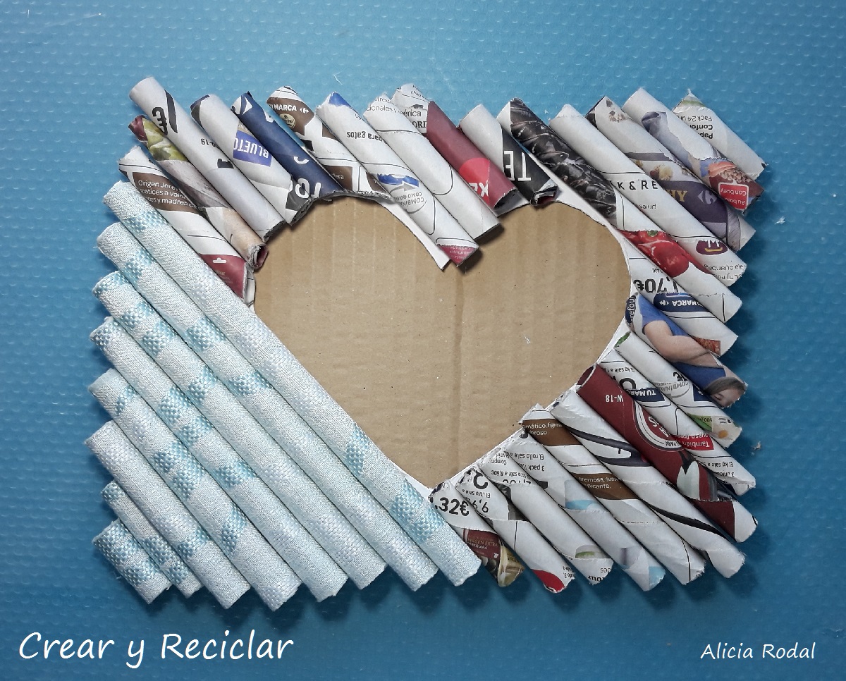 Marco para fotos de cartón