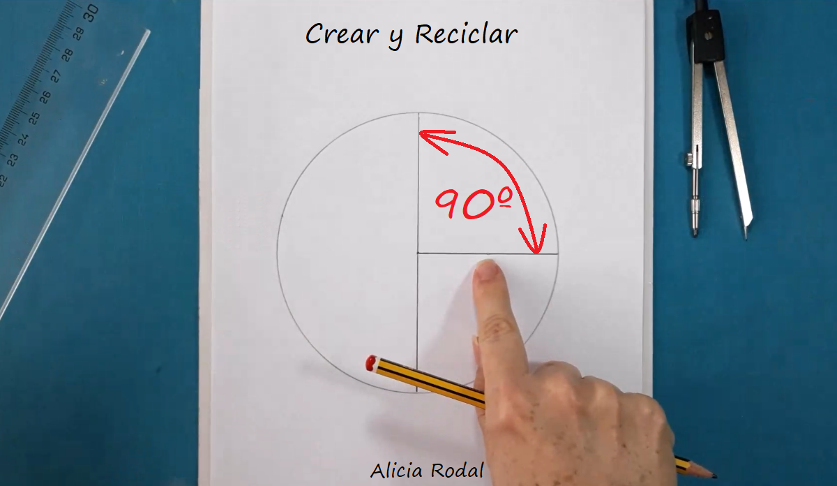 Cómo dibujar un pentágono y una estrella de 5 puntas