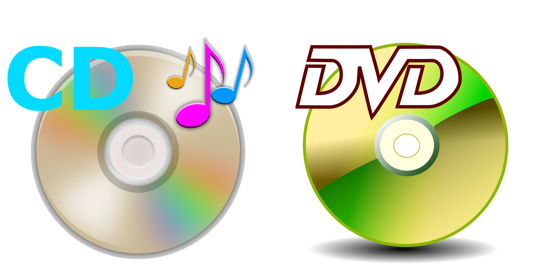 Decorar con CDs letras de cartón