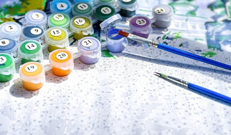 Consejos para empezar a pintar por números