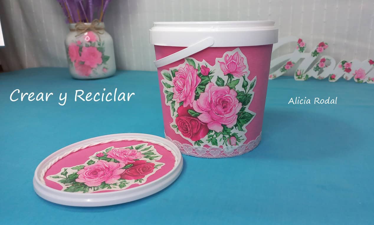 Decoupage sobre tela: una técnica que no puedes dejar de aprender